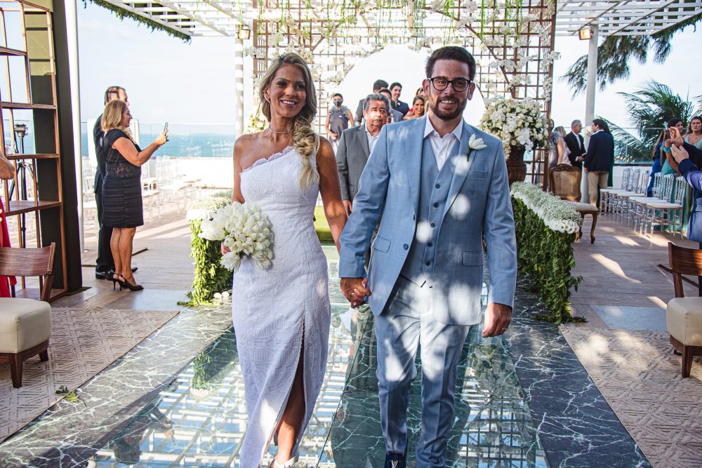 Chic e intimista! Foi assim a cerimônia de casamento de Mariana Dafonte e Felipe Bezerra ...