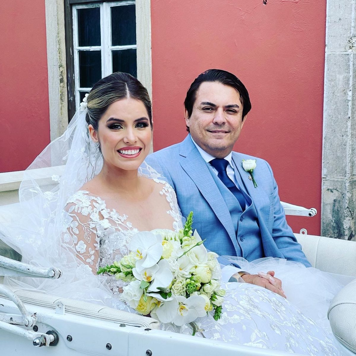 Beatriz Porto torna-se a Sra Marcio Parahyba em cerimônia religiosa em ...