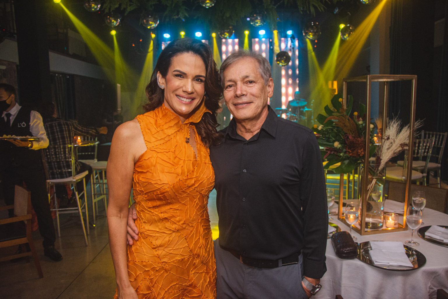 Otacílio Valente e Ana Virgínia Martins festejam o aniversário dela no ...