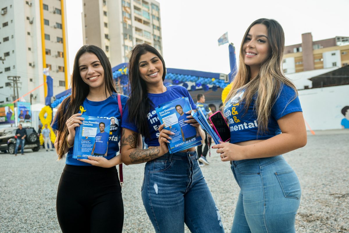 Damião Tenório inaugura comitê central ao lado do Capitão Wagner ...