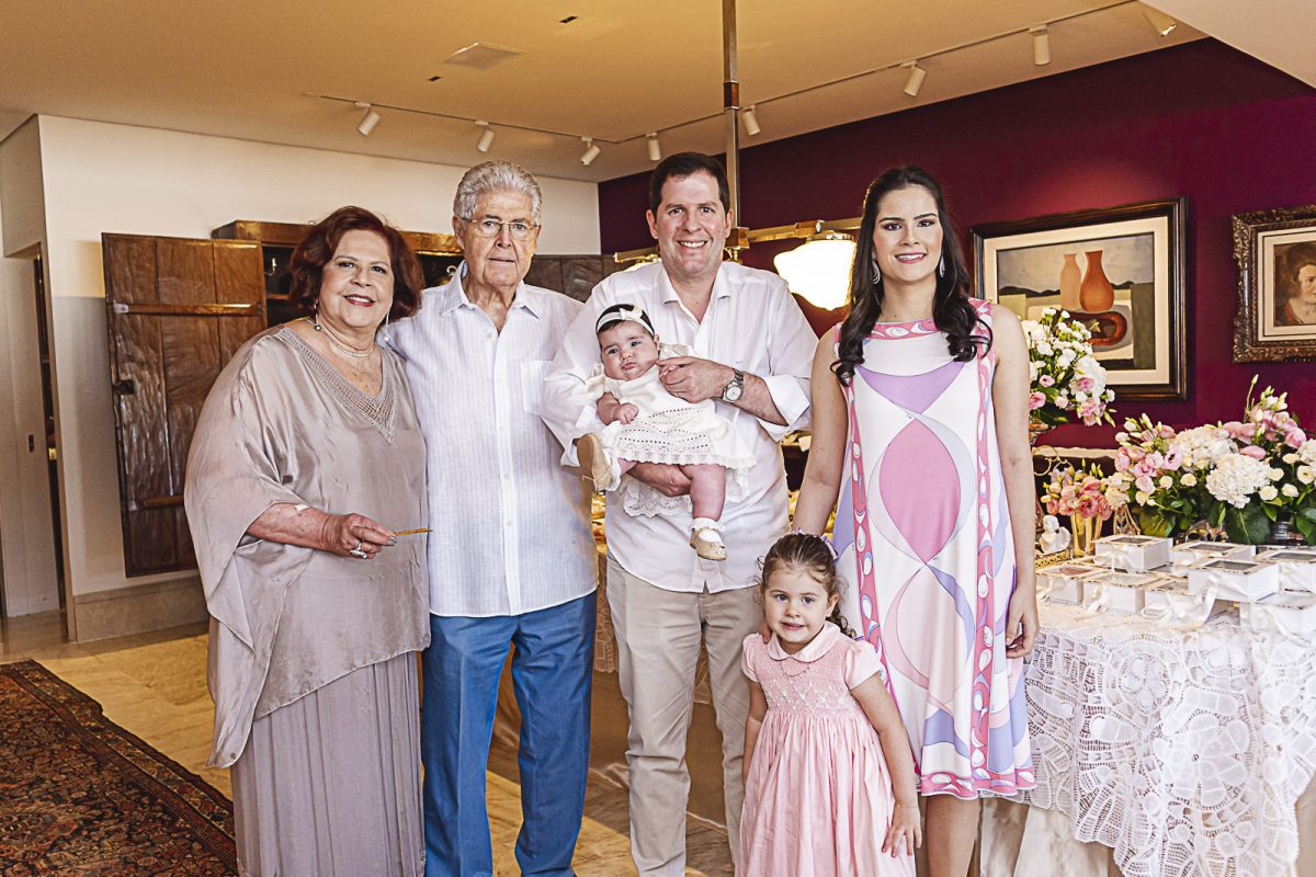 Camile Quintão e Rodrigo Carneiro celebram o batismo da herdeira ...