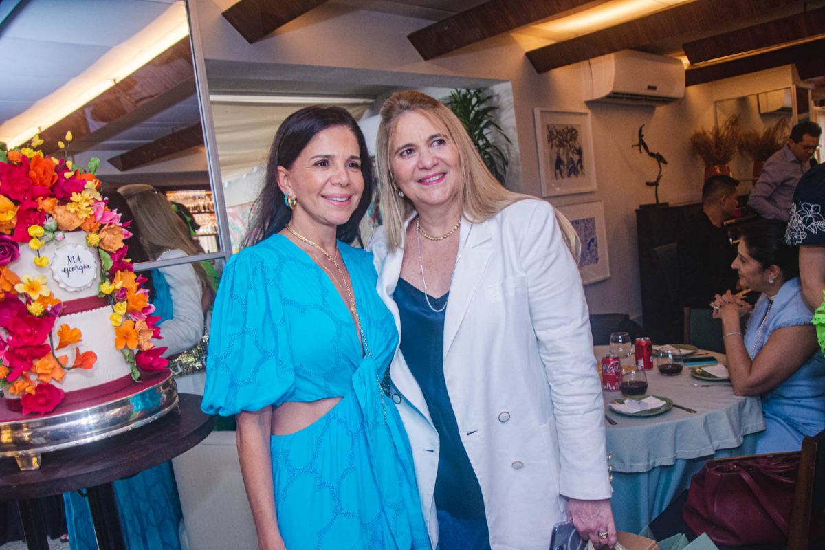 Maria Lúcia Negrão e Geórgia Fontes ganham festa surpresa no Matisse ...