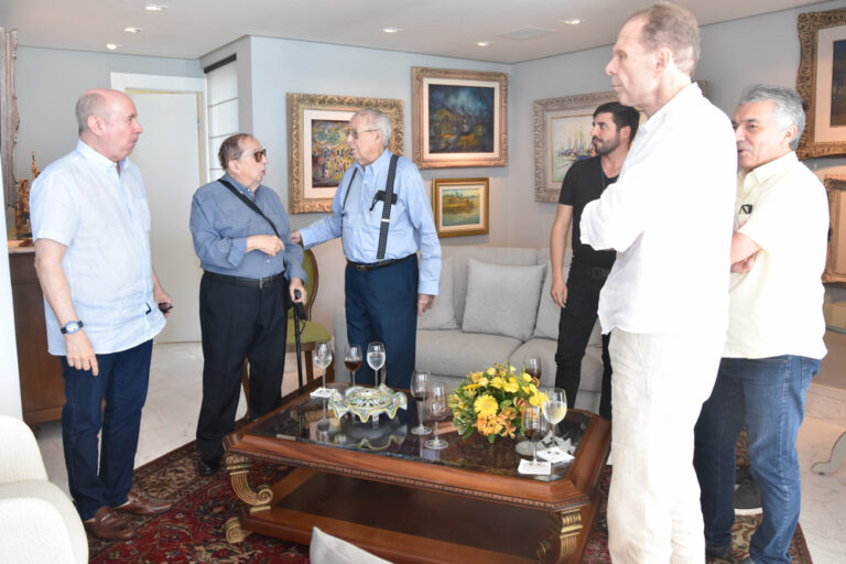 Edson Ventura celebra 92 anos reunindo família e amigos - Portal IN - Pompeu Vasconcelos - Balada IN