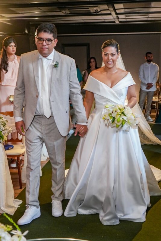 Juliana de Fátima e André Rodrigues celebram casamento em cerimônia ...