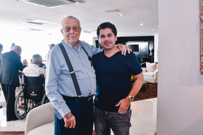 Edson Ventura celebra 92 anos reunindo família e amigos - Portal IN - Pompeu Vasconcelos - Balada IN