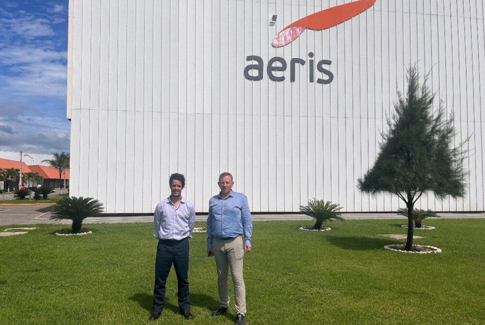 CEO do Conselho Global de Energia Eólica visita planta da Aeris Energy ...
