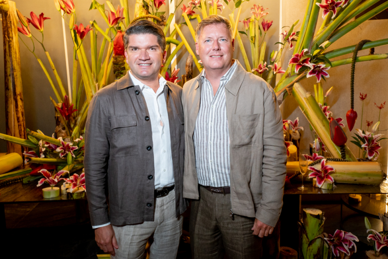 Abelardo e Fernando Targino promovem sofisticada Welcome Party para David Moura do Carmo e Johan ...